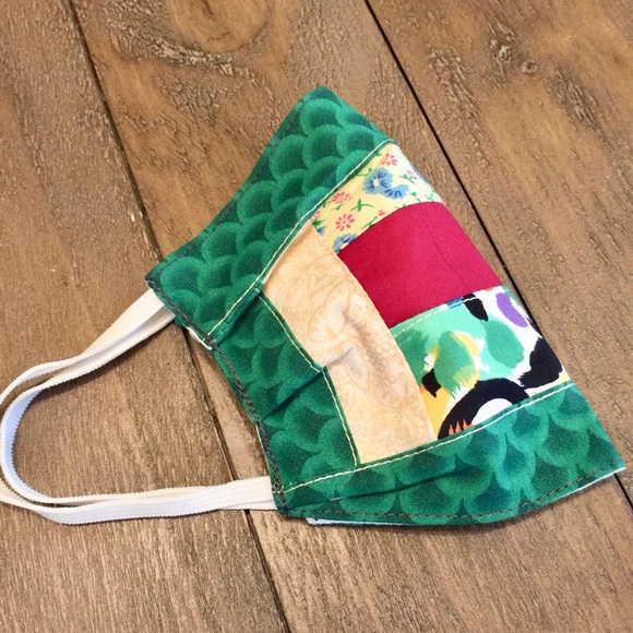 Hand Crafted | Accessories | Handmade Unique Patchwork Quilt Style Mask | Poshmark